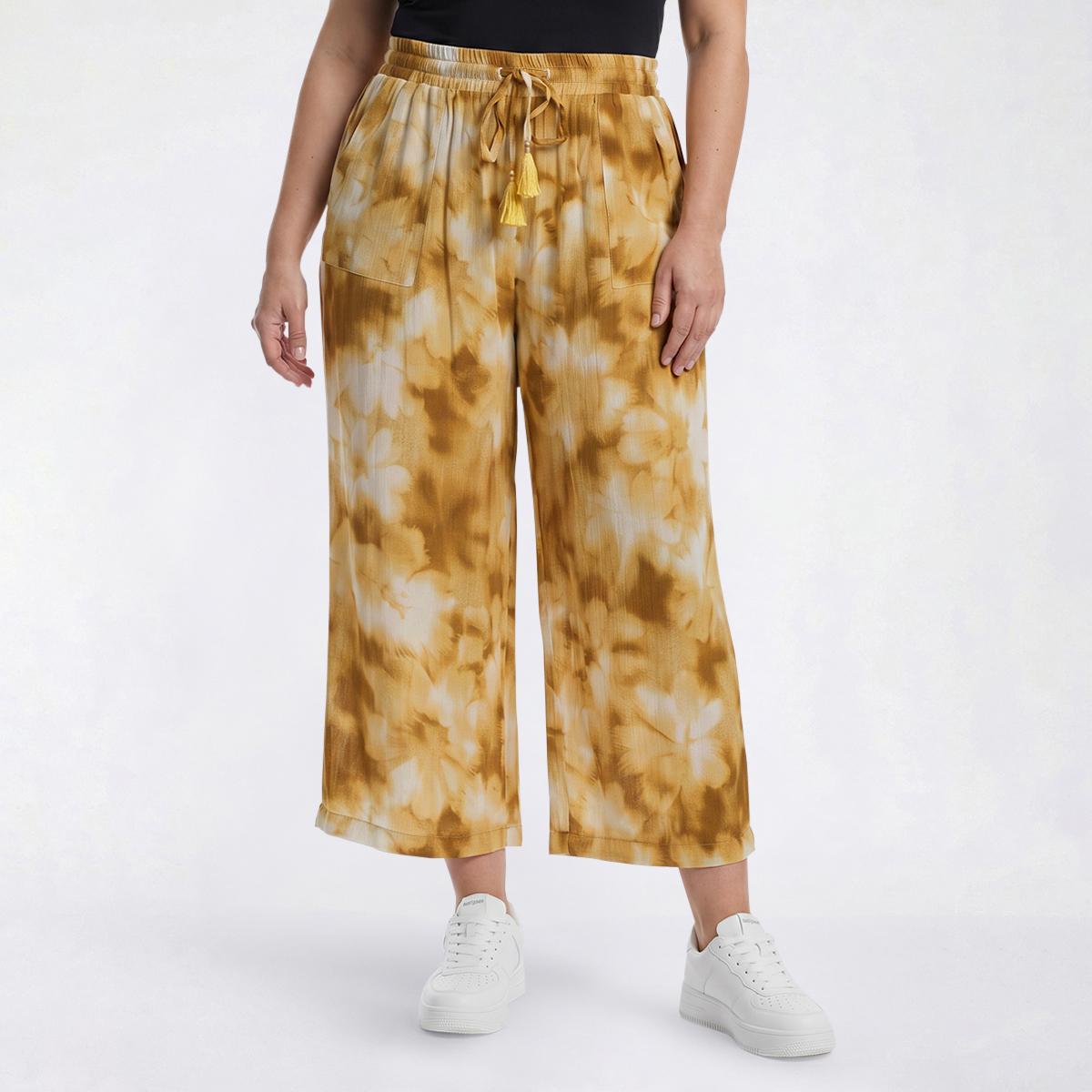 Click here for Plus Size Preswick & Moore(R) Blurred Floral Gauze... prices